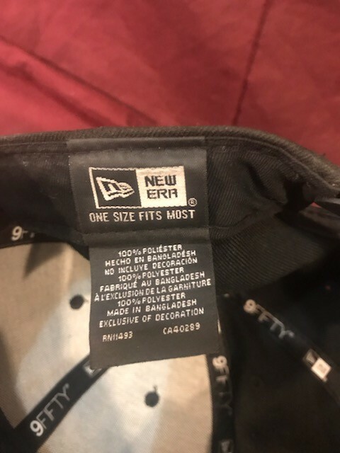 New Era 59fifty LA Dodgers All Black Hat Cap Adjustab… - Gem