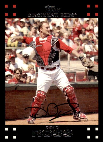2007 Topps Red Back #117 David Ross Cincinnati Reds | eBay