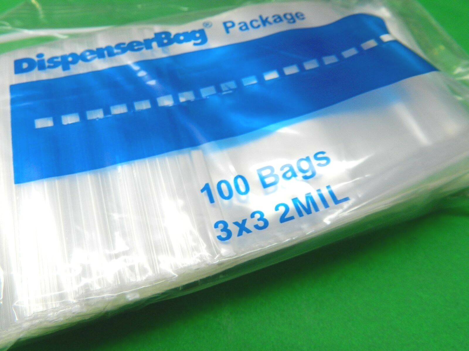 1000 Reloc Zippit Bags 3x3 Zip Seal Lock Clear 2mil Poly Zip Slide Lock ...