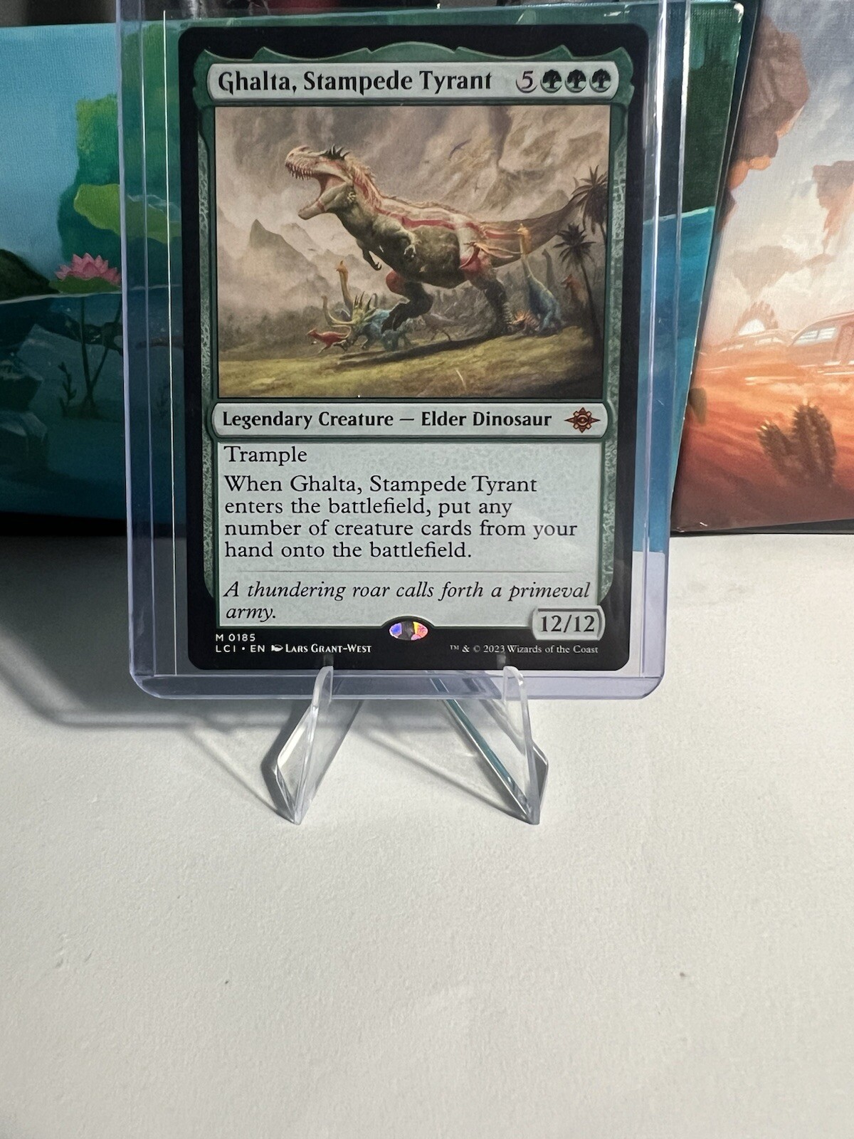 Ghalta, Stampede Tyrant | Mythic | NM- | Lost Caverns of Ixalan | MTG ...