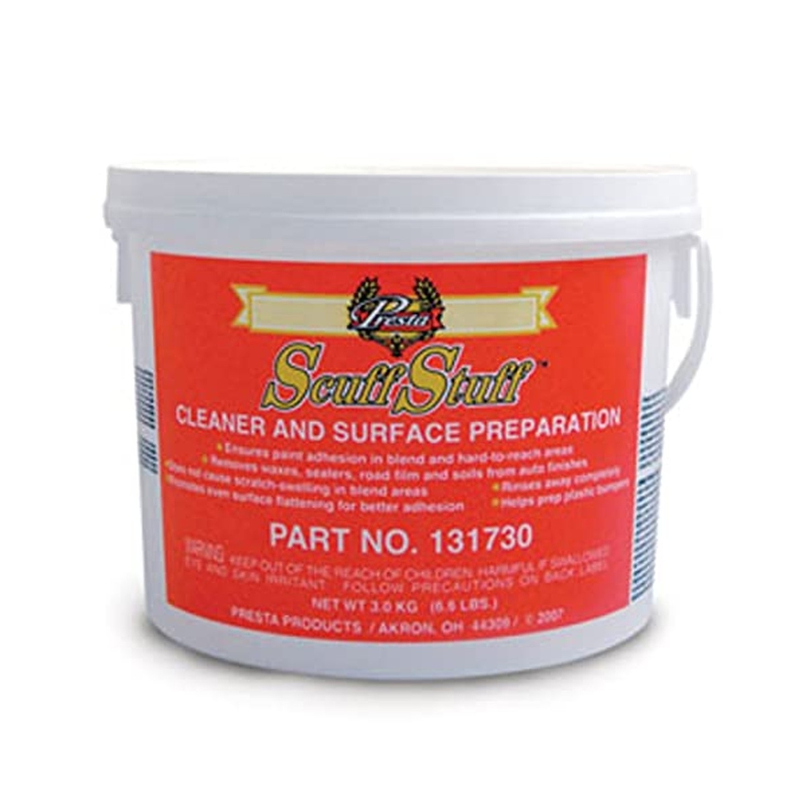 Presta 131730 Scuff Stuff Surface Prep 6.6 Lb. Tub for sale online | eBay