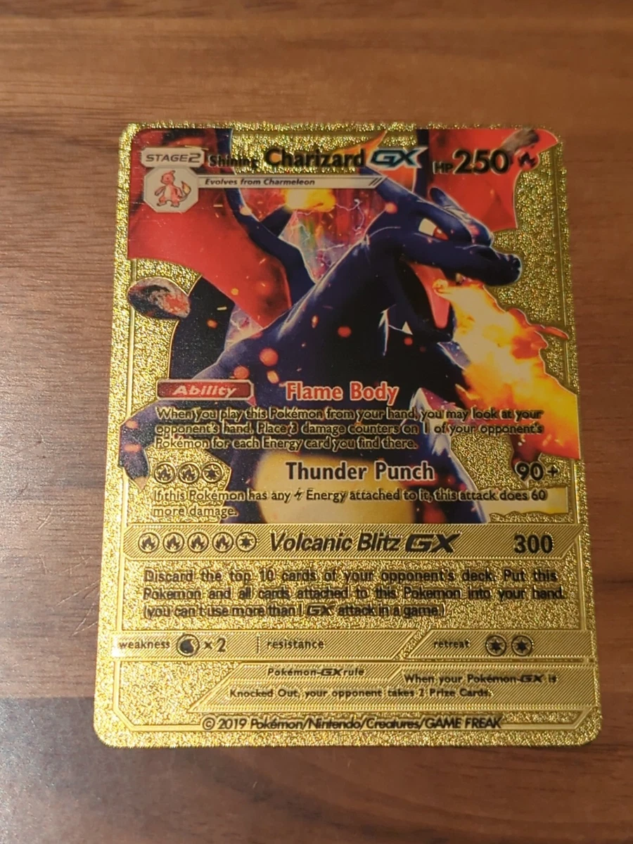 Shiny Charizard X Card