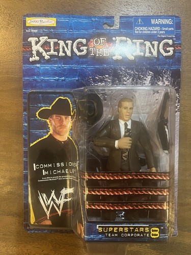 1999 WWF Commissioner Shawn Michaels Jakks Pacific Superstars Series 8 ...