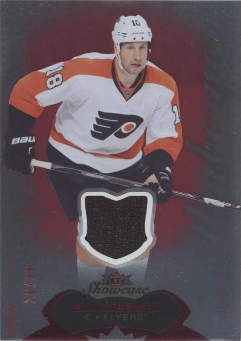 2014-15 Fleer Showcase - R.J. Umberger #74 Red Glow /36 (MEM) for sale ...