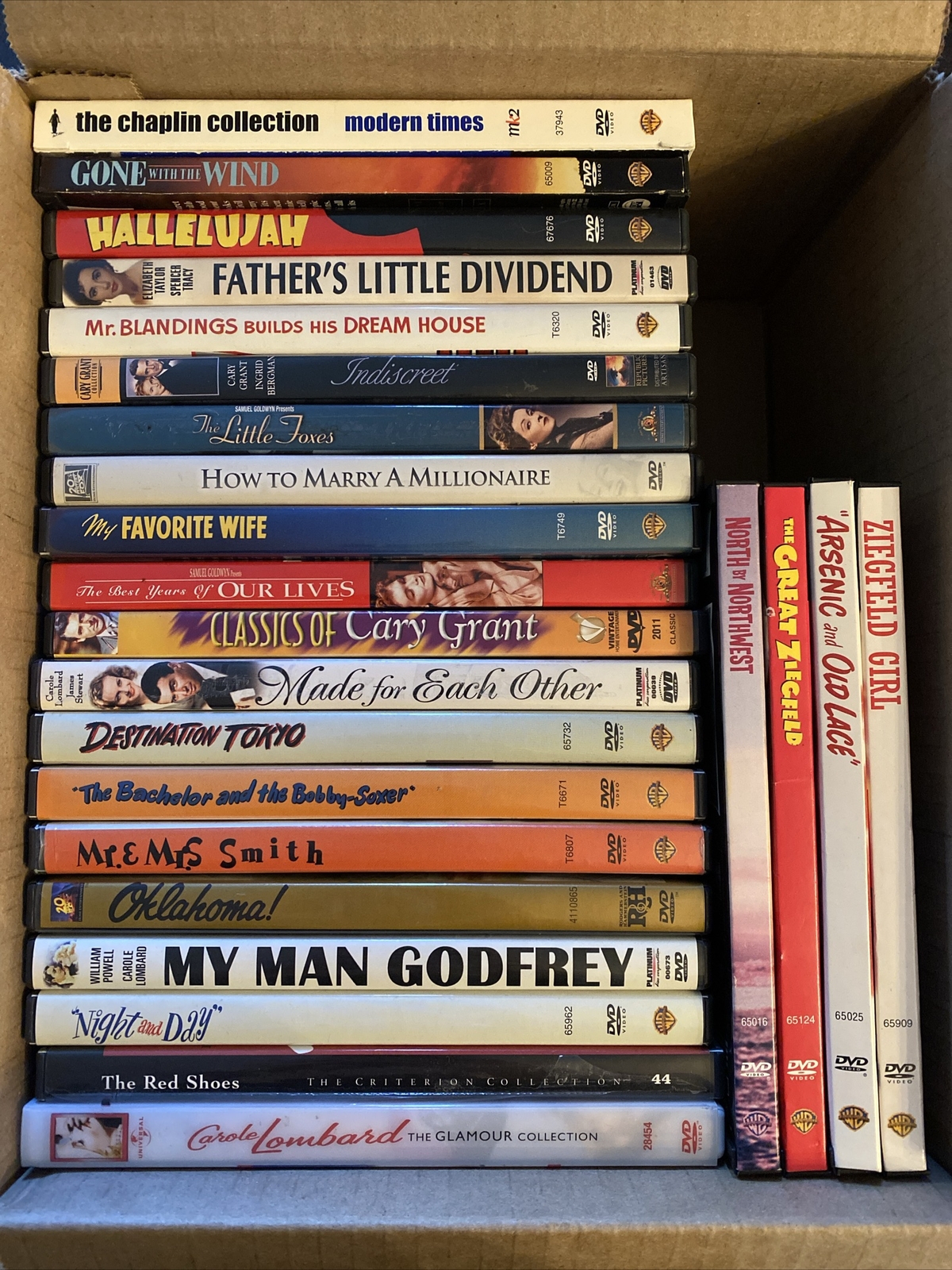 Lot of 24 DVD's Old Movie Collection - Classics | eBay