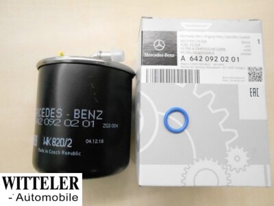 Kraftstofffilter Mercedes-Benz Dieselfilter Filter A6420920201 A- B ...