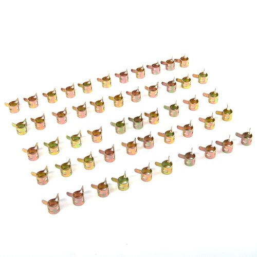 Reliable Performance with 50pcs 516 8mm Spring Clip Clamp for Fuel ...
