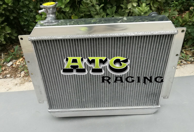 56MM ALUMINUM RADIATOR UP TO 700HP FOR CHEVY CORVETTE 350 V8 M/T 1955 ...