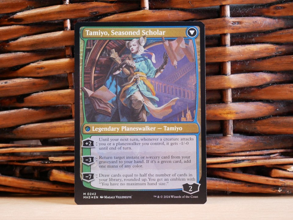 MTG Tamiyo, Inquisitive Student 0242 | FOIL MYTHIC | NM Near Mint | MH3 ...