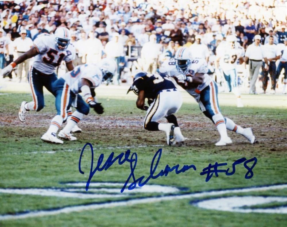 JESSE SOLOMON MIAMI DOLPHINS SIGNED AUTOGRAPHED 8X10 PHOTO W/COA | eBay