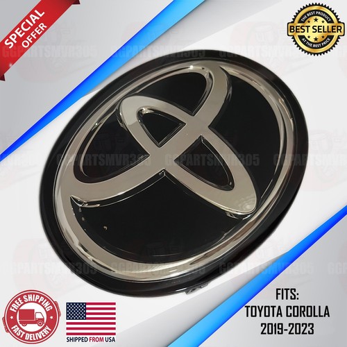 TOYOTA COROLLA 2019 2020 2021 2022 2023 FRONT EMBLEM 19 20 21 LOGO ...