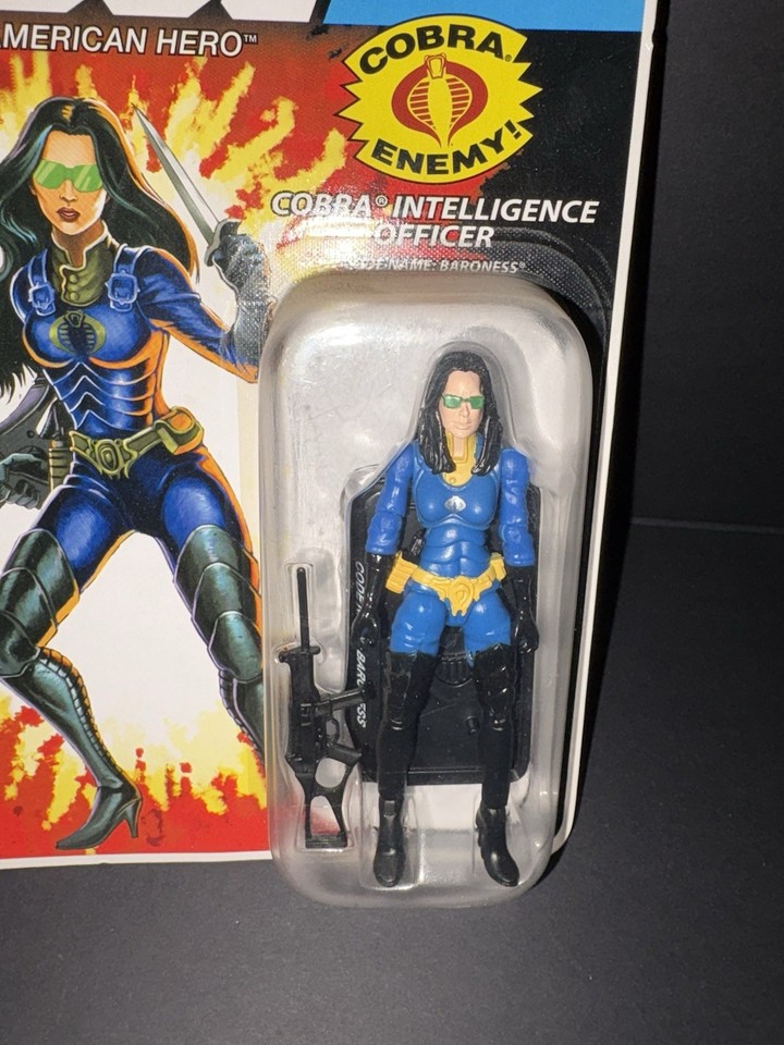 New G.I Joe Cobra Intelligence Officer Baroness Hasbro 2007 Cartoon ...