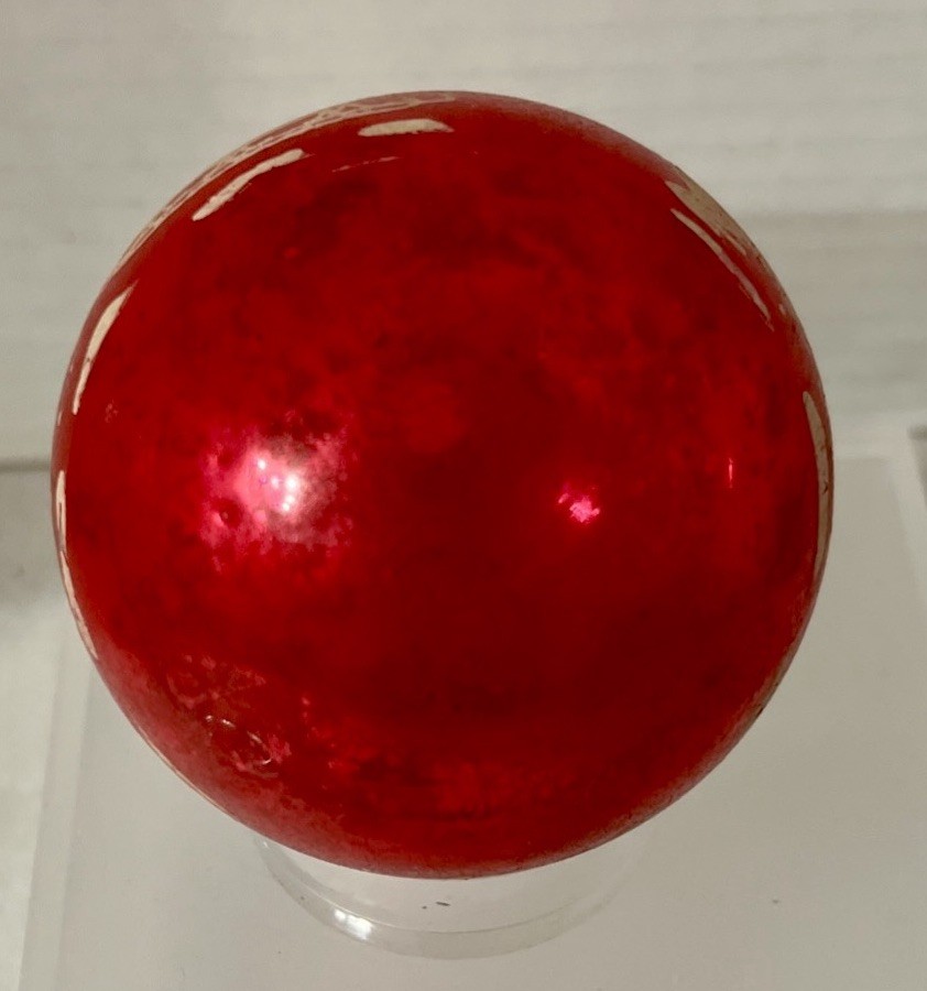 Vintage Shiny Brite Santa & Sleigh Stencil Mercury Glass Ornament ~ | eBay