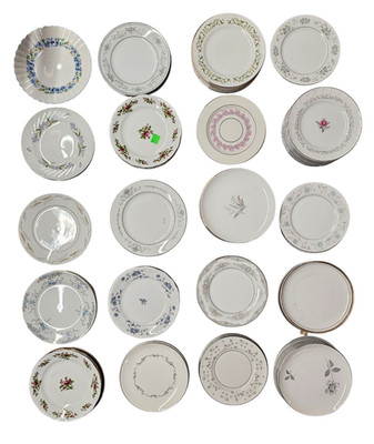 Build Your Own Vintage Mismatched Plate Set Bread & Dessert Plates Tea ...