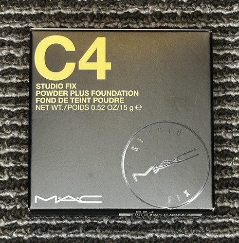 MAC Studio Fix Powder Plus Foundation Shade C4 Full Sz 15g / .52oz NIB ...