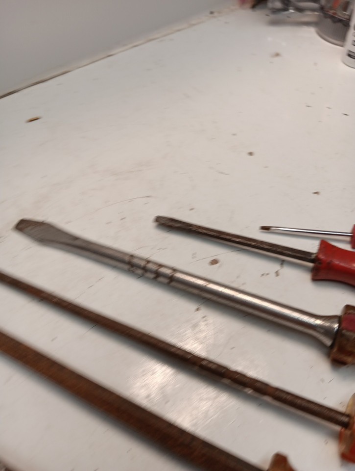 Lot Of 6 MAC Matco Screwdriver Lot 6 Pieces All Straight Blade Vintage ...