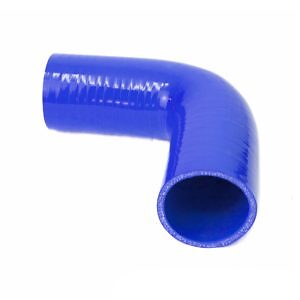 Silicone Joiner Connector Elbow Radiator Hose 90 Degree Bend 76mm 3" 3 ...