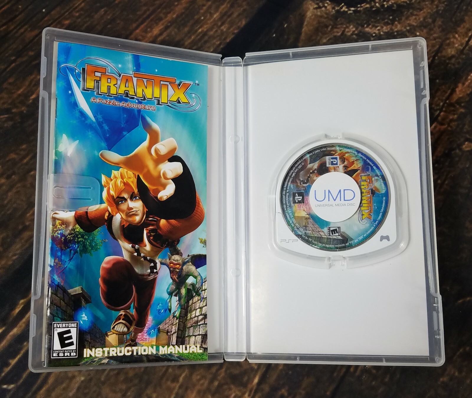 Frantix A Puzzle Adventure Game for PSP SONY Playstation Portable VGUC ...