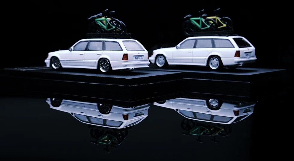 Mortal 1:64 Mercedes-Benz S124 Travel Diecast Toys Models Collection ...