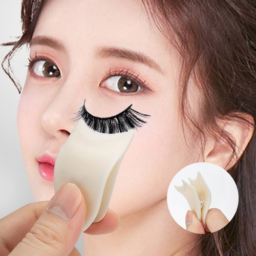 False Eyelashes Clip Eye Lashes Tweezers Applicator Lash Aid Clips ...