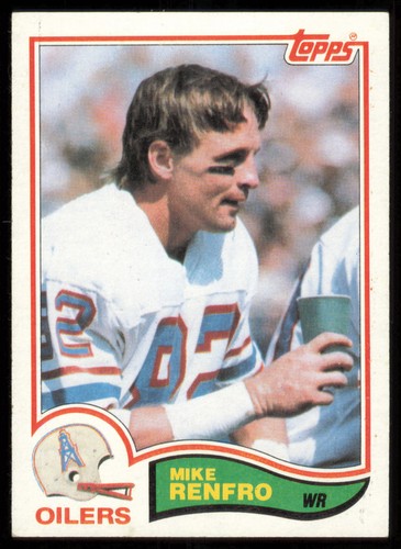 1982 Topps Football #103 Mike Renfro Houston Oilers | eBay