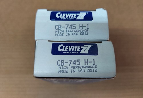 CB-745 H-1 Clevite 77 Rod Bearings 283-302-327 Small Block Chevy Set of ...