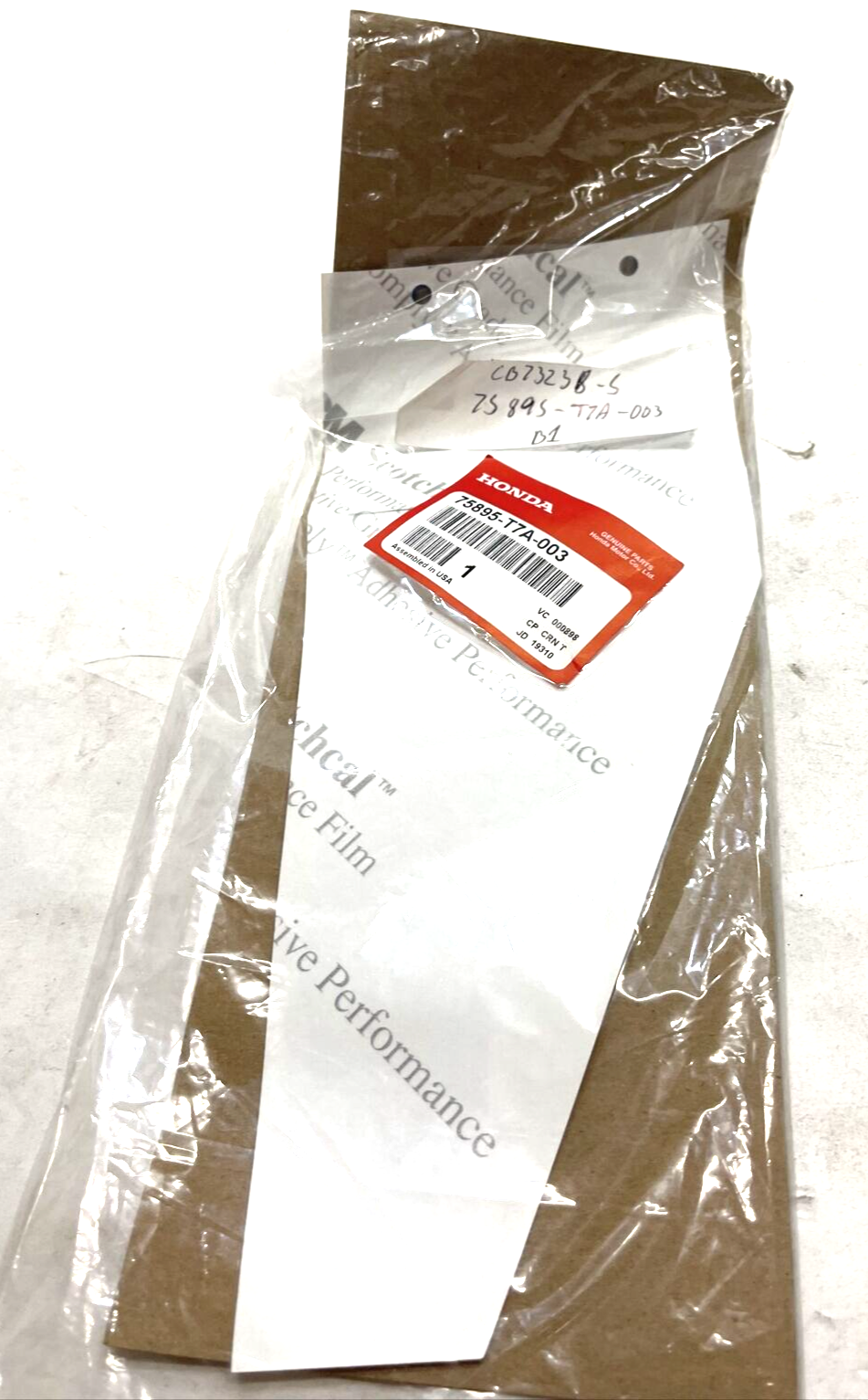 Honda+OEM+2016+Hr-v+Exterior-rear-stone+Guard+Left+75895T7A003 for sale ...