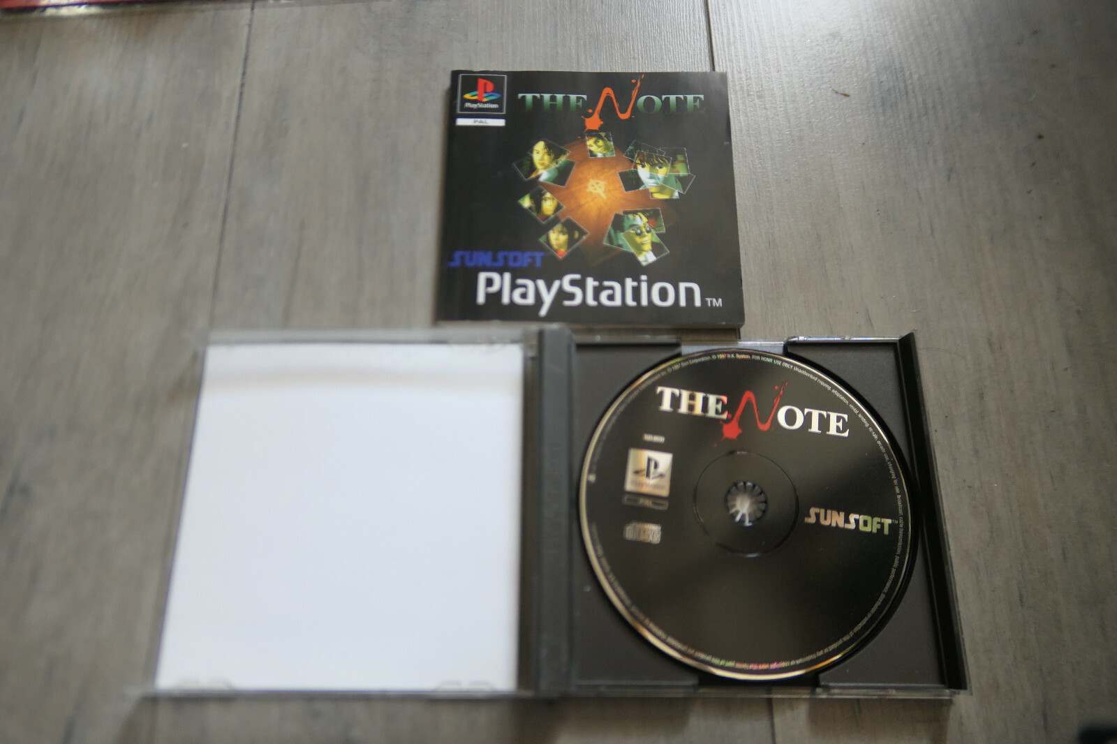 Jeu PS1 - THE NOTE (Ultra rare) | eBay