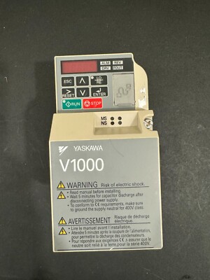 YASKAWA ELECTRIC CIMR-VA2A0001BAA INVERTER VECTOR DRIVE V1000 3PH 200V ...