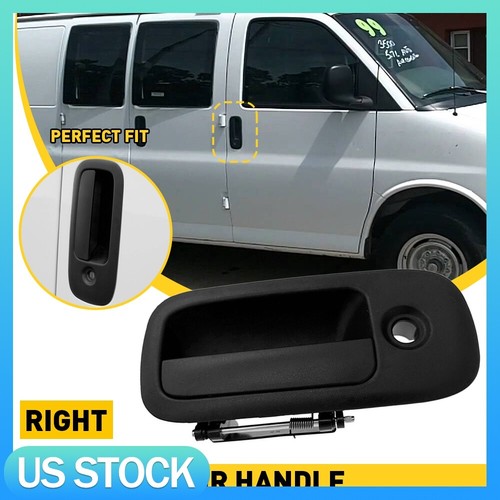Front Right Side Exterior Door Panel Handle For 1996-2009 Chevy Express ...