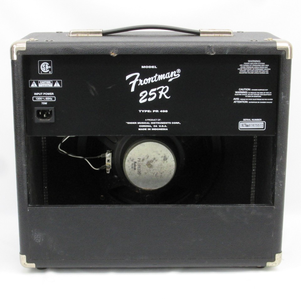 Fender Frontman 25R PR 498 Electric Guitar Amp Amplifier | eBay