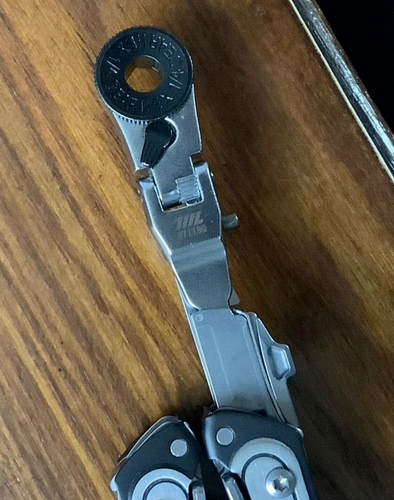 711L Flat End Flex Head EDC Ratchet Wrench Screwdriver Accessory ...