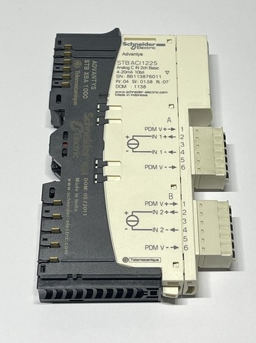 Schneider Advantys STB-ACI-1225 Analog C In 2 Chanel Basic 4-20mA 10 ...