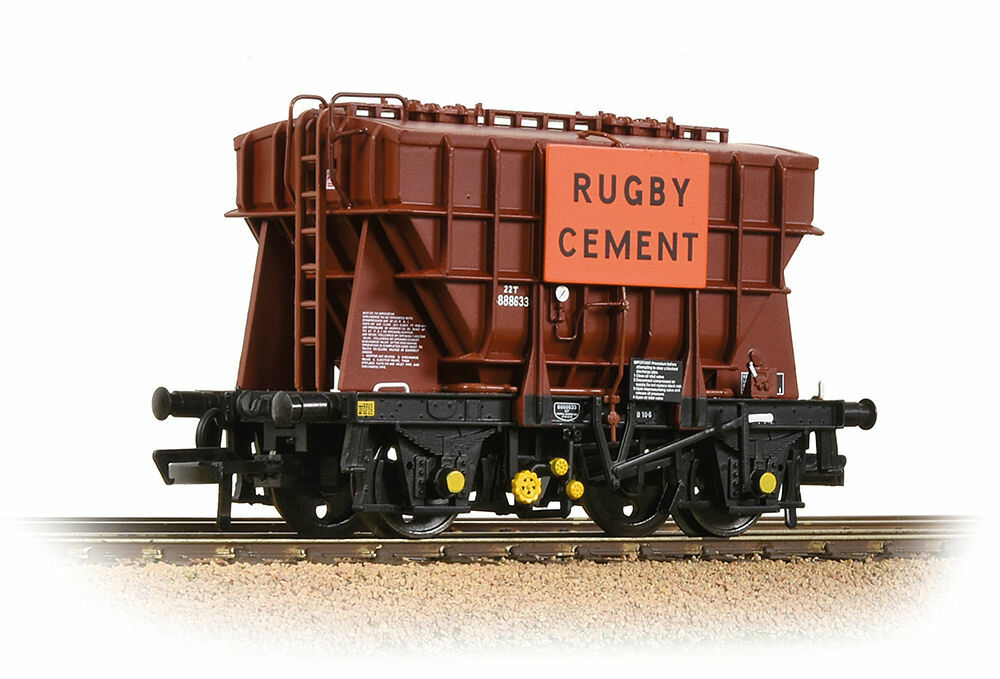 Bachmann 38-272A 22t Presflo Cement Wagon BR Bauxite Rugby Cement for ...