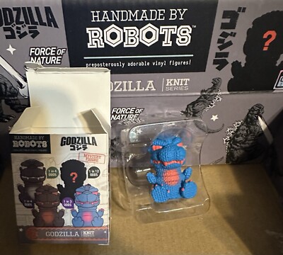 Handmade by Robots Godzilla Knits Blind Box Blue And Orange Mini | eBay