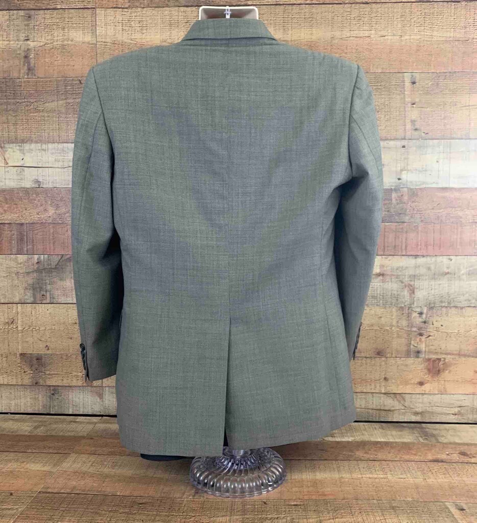 Alexandre Mens Made to Measure Gray Suit Jacket Sport… - Gem
