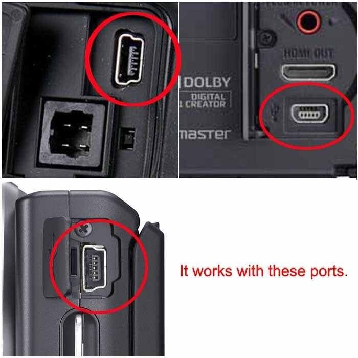 USB Data Sync Cable Cord Lead Wire For Samsung VP-D130 VP-D15 VP-D230 ...