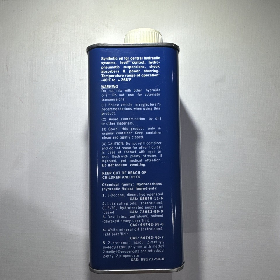 Genuine OEM Power Steering Fluid Q1320001 For Mercedes | eBay