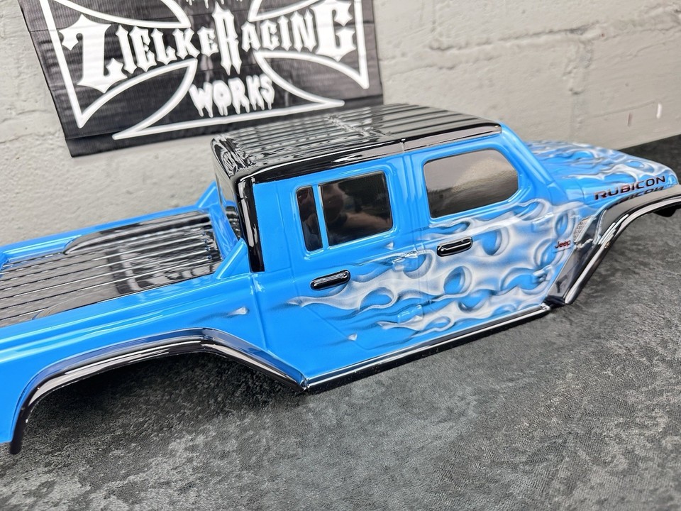 CUSTOM PAINTED RC TRUCK BODY ARRMA SENTON TRAXXAS E-REVO MAXX SLASH BIG ...