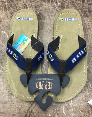 Zep Pro Zep-Pro Womens Sailing Flags Flip Flops Sandals, Size 8 | eBay