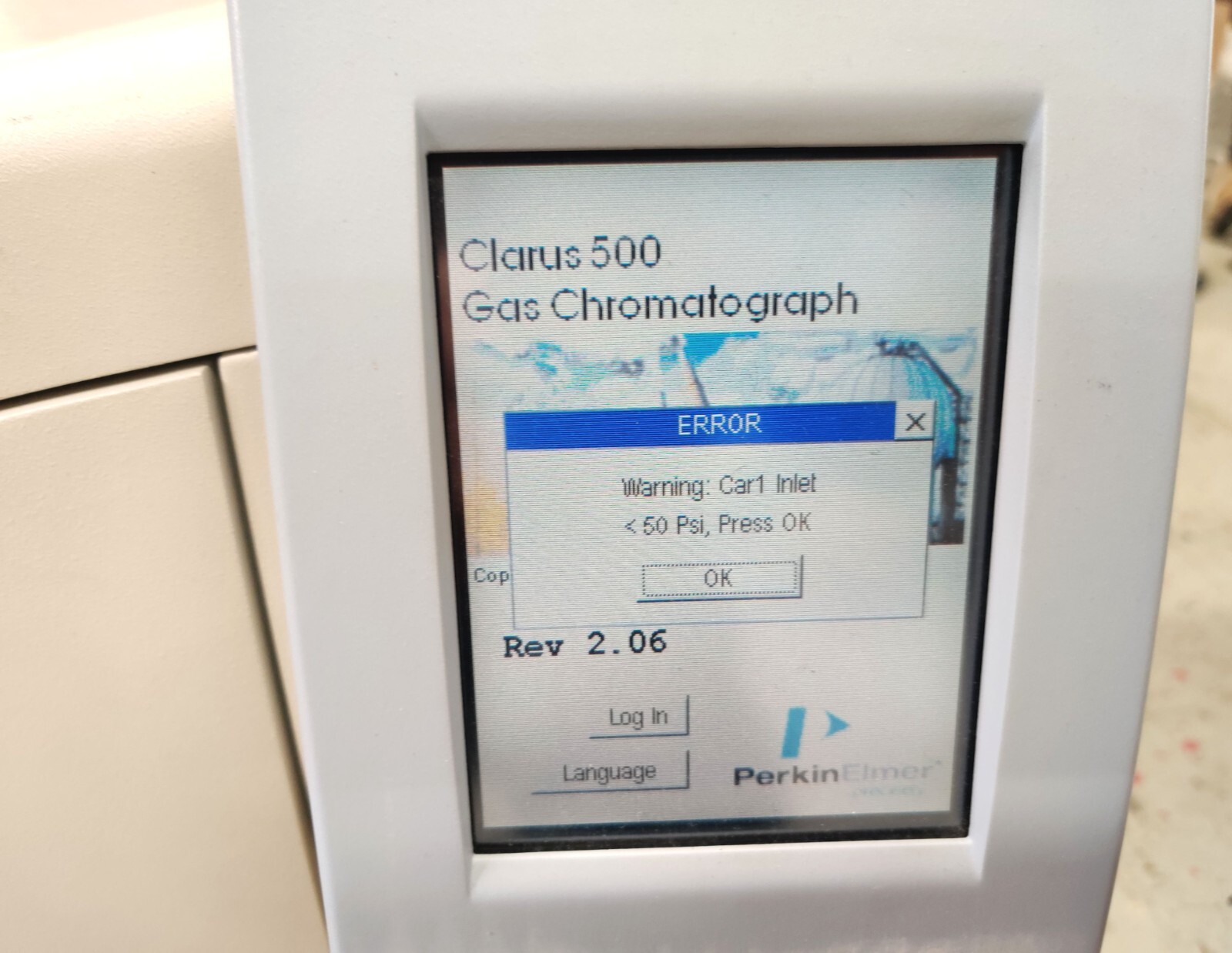 PerkinElmer Clarus 500 GC Gas Chromatograph System N6519100 w ...