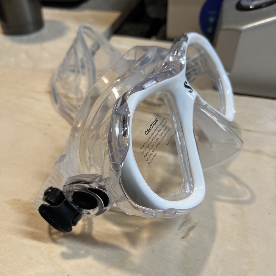 Scubapro SPECTRA MINI Dive Mask - White/Clear - Scuba 24.851.600 | eBay