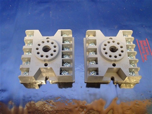 LOT OF 2 POTTER & BRUMFIELD 27E123 Relay sOCKET UNUSED/SURPLUS ...