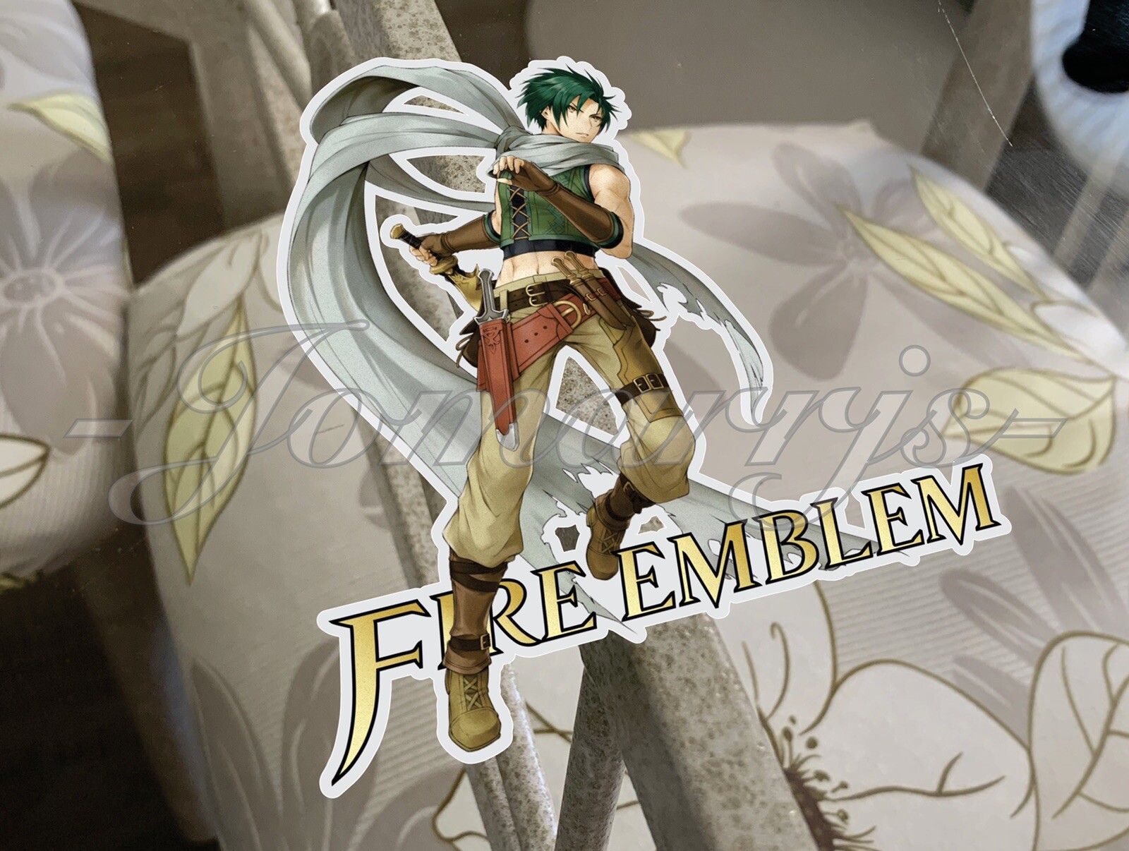 Fire Emblem - Anime Sothe Fire Emblem Logo Custom Colored Sticker Vinyl ...