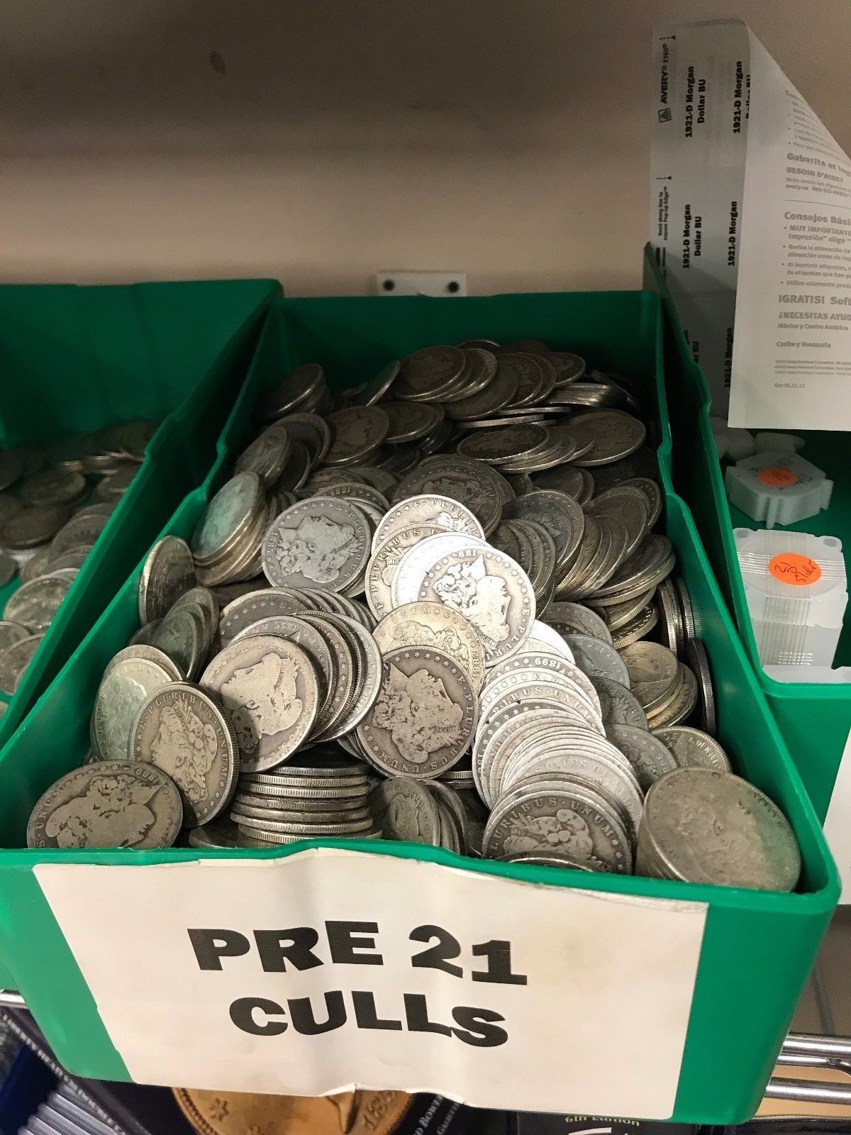 Pre 1921 Silver Morgan Dollar Cull Lot of 100 S$1 Coins | eBay