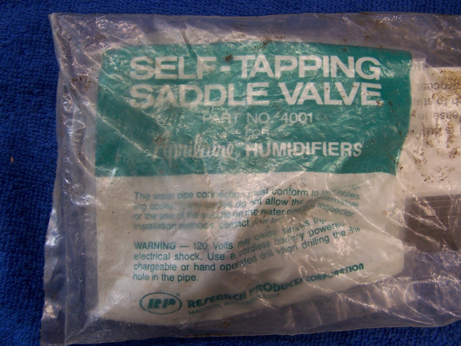 New Humidifier 1/4" Self Piercing Tapping Saddle Valve | eBay