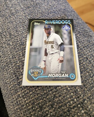 2024 Topps Pro Debut Baseball Tre' Morgan PD-18 Tampa Bay Rays | eBay
