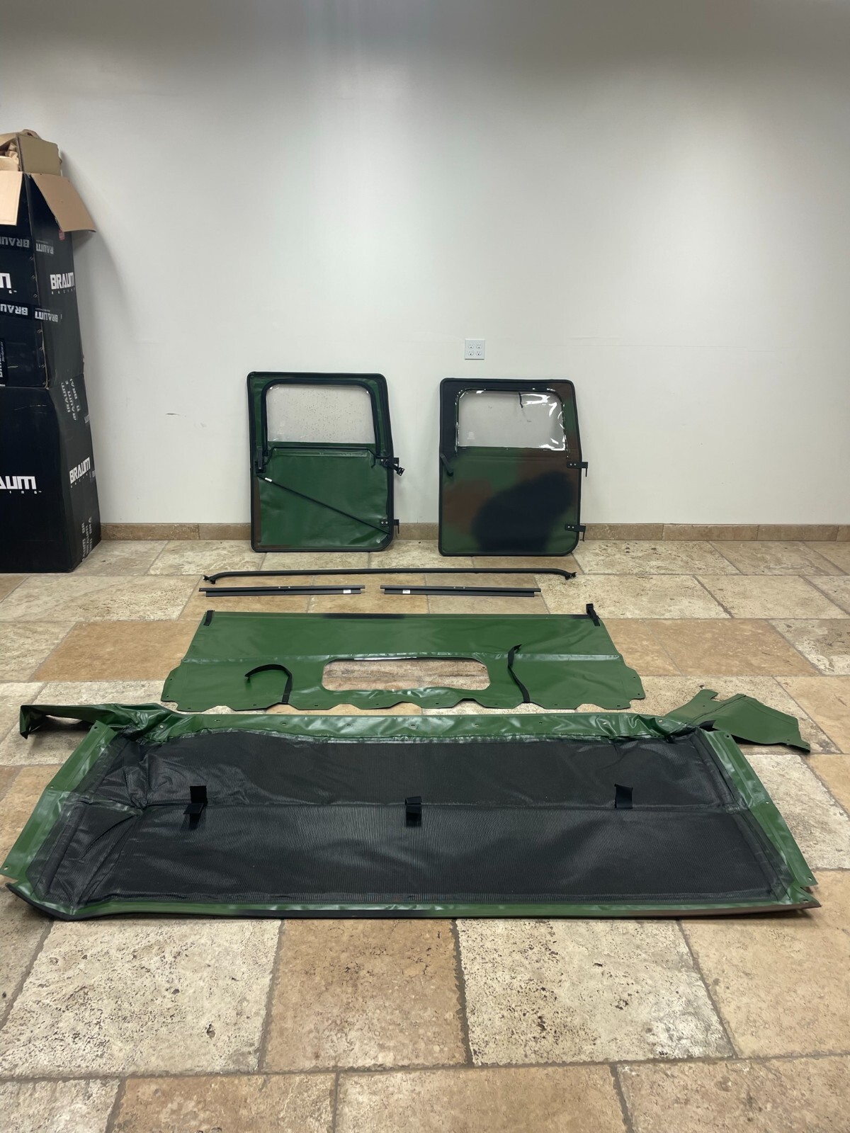 Humvee Soft Top & Doors | eBay