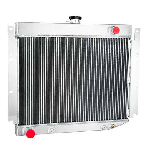 4-Core Radiator For 1969-1971 Dodge D100 D200 D300 W100 W200 W300 ...