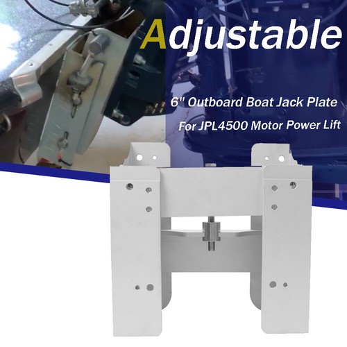 Adjustable 6'' Outboard Boat Jack Plate For JPL4500 Motor Power Lift ...